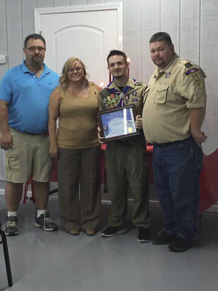 Joey Findley earns Eagle Scout Award | Dalton Daily Citizen
