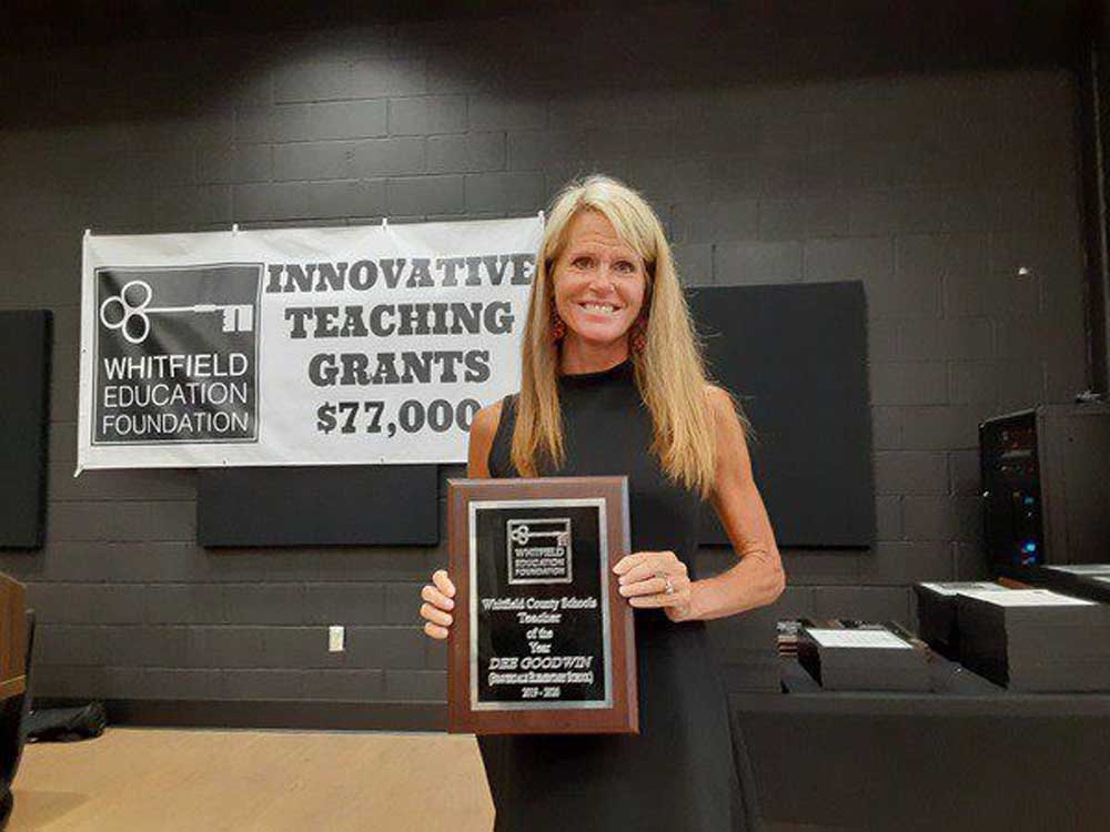 Goodwin caps career in Whitfield County Schools with Teacher of the ...
