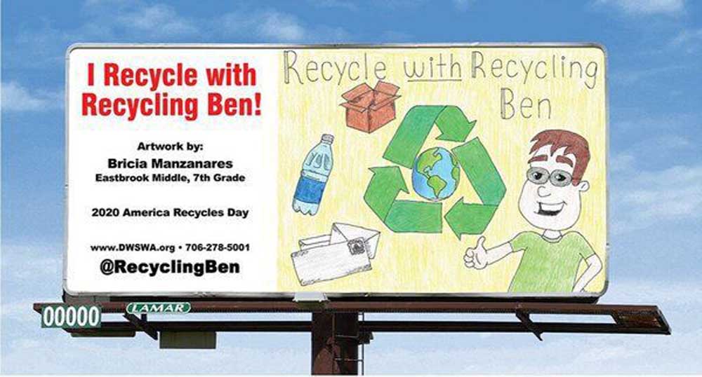 America Recycles Day Billboard Contest announced for fall | Dalton ...