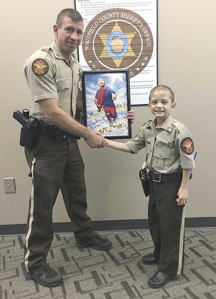 Tree and marker dedicated to 7-year-old who passed away | Dalton Daily ...