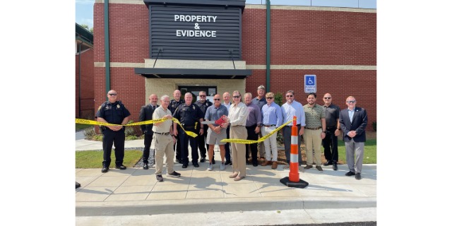 Dalton Police Department dedicates new property and evidence facility ...