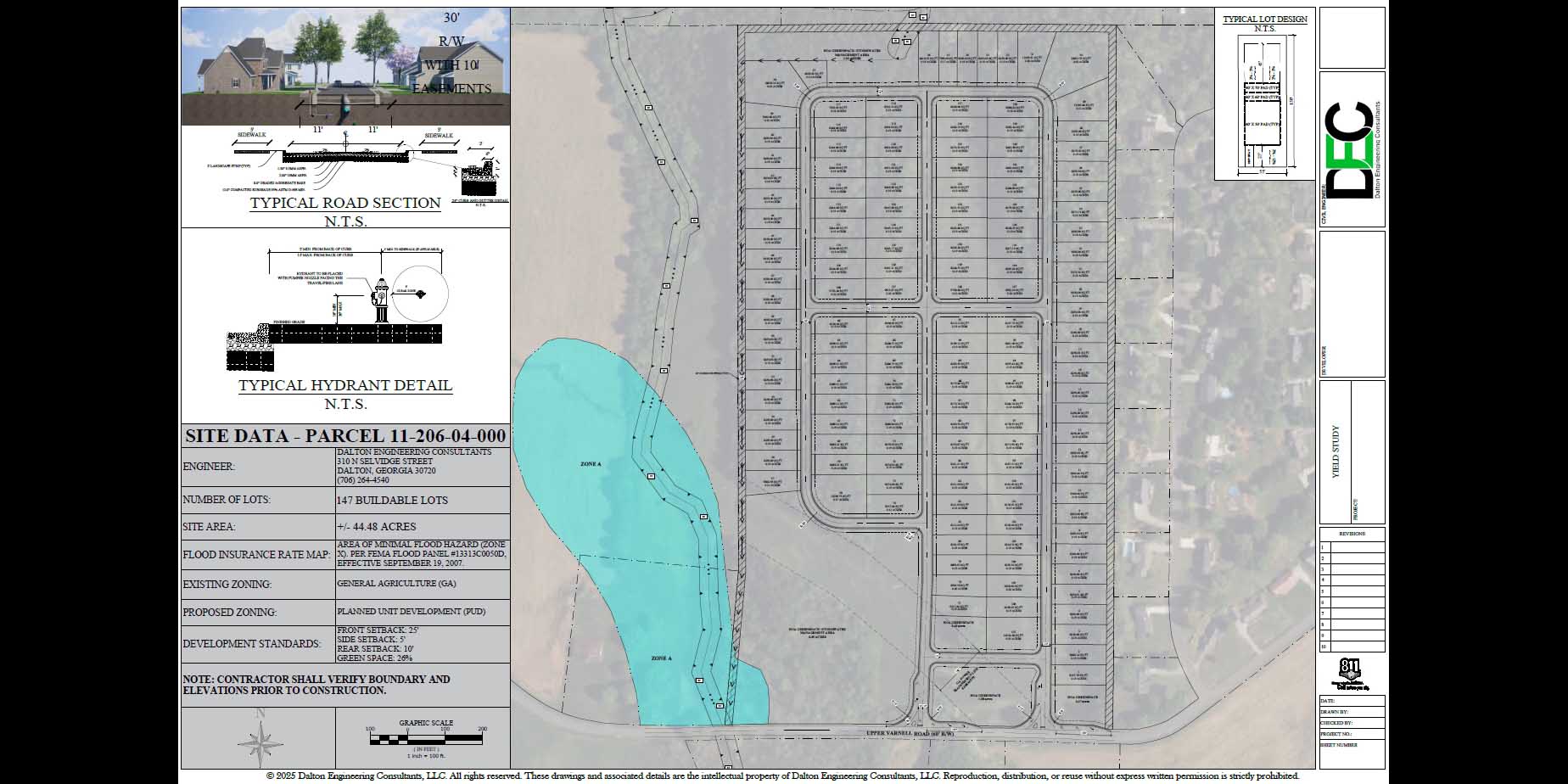 Developers seek rezoning for 44-acre subdivision near Varnell | Dalton ...